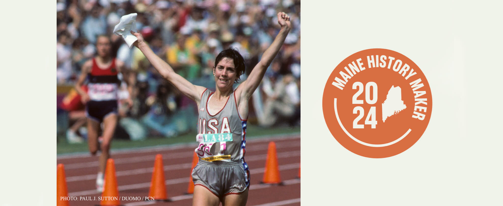 Maine Historical Society - Maine History Maker: Joan Benoit Samuelson - Visit Freeport
