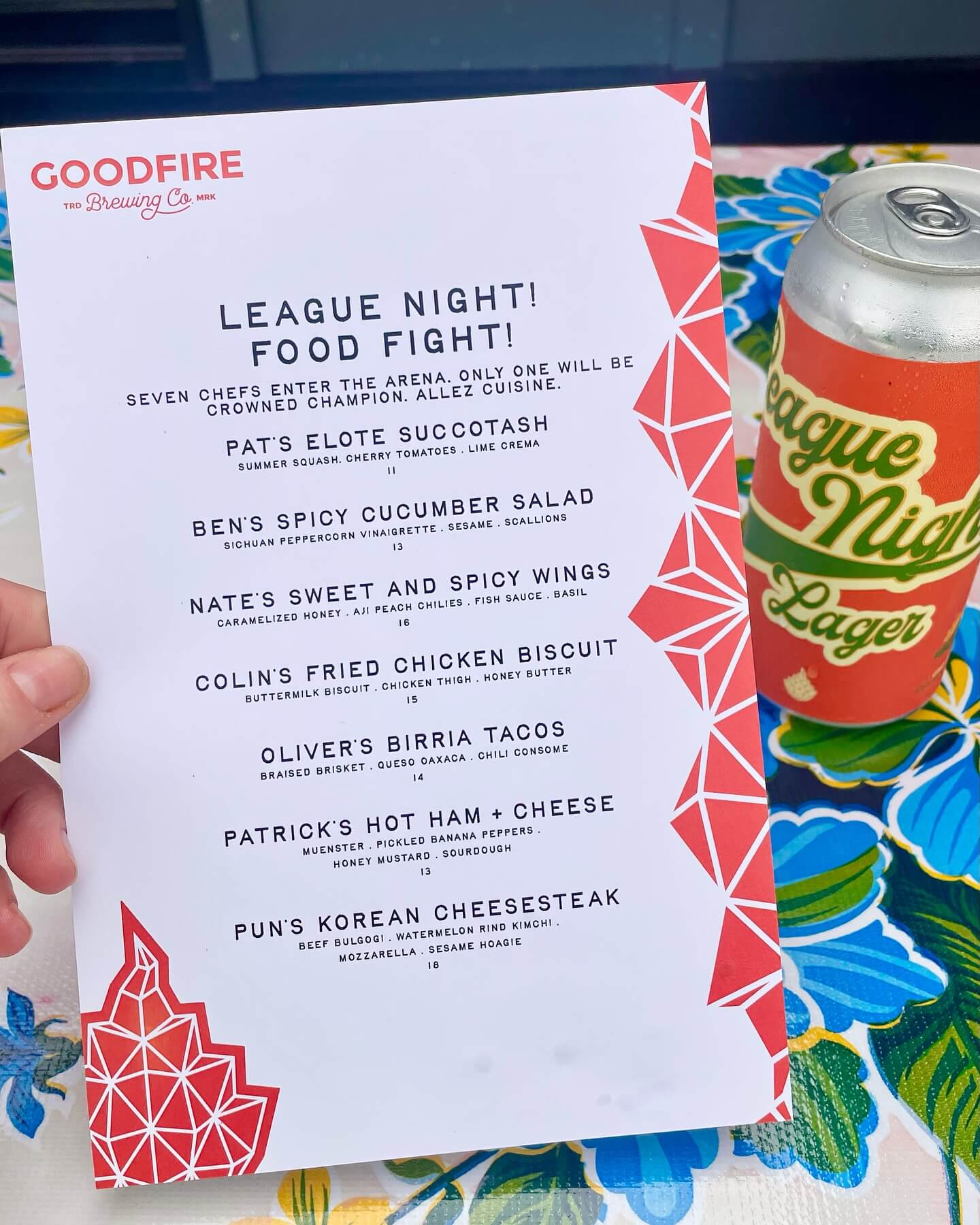 Goodfire Freeport Tasting Room & Kitchen - Food Fight: League Night ...