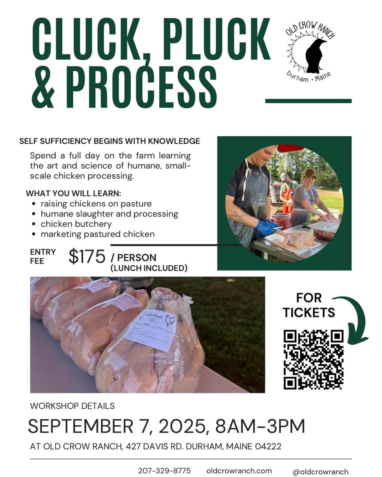 Old Crow Ranch - Cluck, Pluck & Process - Visit Freeport