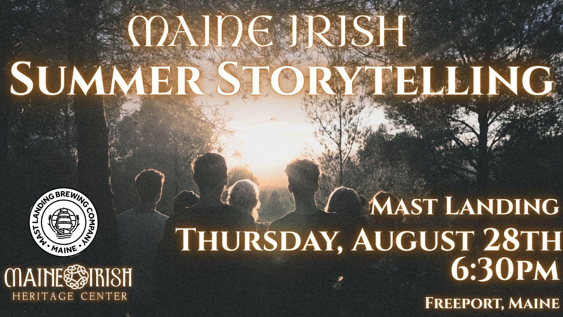 Mast Landing Brewing Company - Maine Irish Summer Storytelling - Visit ...